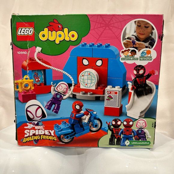 Toys | Lego Duplo 1940 Spiderman Headquarters | Poshmark